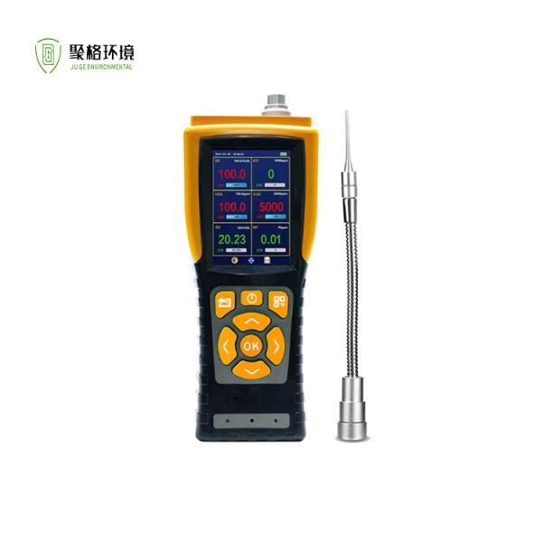 Quality Pumping Portable Gas Detector Device OEM Multi Gas Ammonia CO2 Ex O2 H2S CO for sale