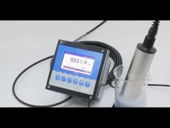 Full 316L Auto Cleaning Digital Inline Turbidity Sensor RS485 4000NTU