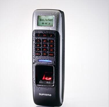China Suprema Biolite Net IP65 Waterproof fingerprint access control for sale