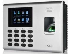 China K40 Excell Report Biometric Fingerprint Time Attendance for sale