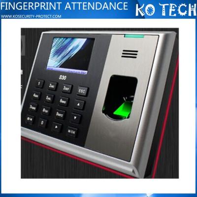 China S30 3 Inches TFT Screen Fingerprint Time Attendance Device for sale