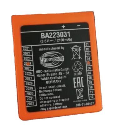 China Wholesale Tongming HBC BA223031 Charger Battery 3.6V 2100MAH Export Quality New Condition Remote Control Components for sale