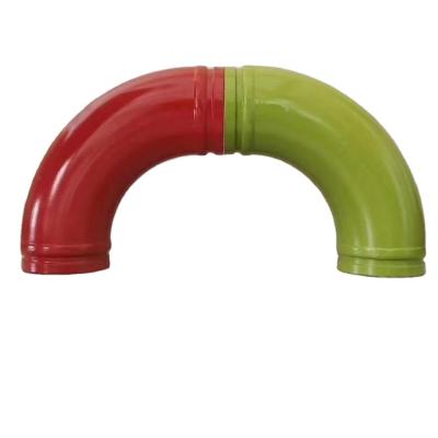 China Concrete Pump Truck Wear-resistant Elbow Sanyi Zhonglian XCMGi Elbow Alloy Double-layer Wear-resistant Elbow End Ceramic for sale