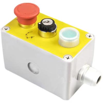 China Outrigger Operation Control Switch Box with Key Zoomlioon Pump Truck Parts Concrete Pump Operation Valve for sale