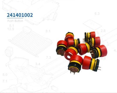 China Putzmeister Concrete Pump Truck Parts Emergency Stop Button Switch Push-Button 241401002 Remote Control Parts for sale