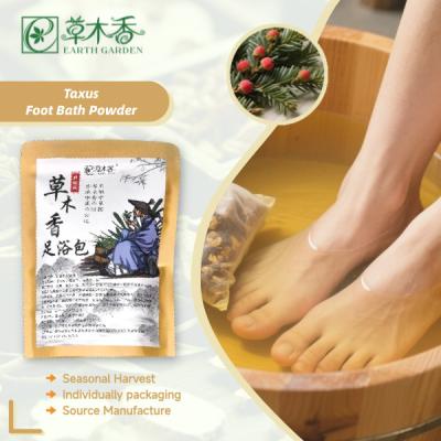 China Antiossidanti Sacchetti di immersione per piedi Yew alleviano il gonfiore dei piedi Polvere di immersione Migliora la qualità del sonno for sale