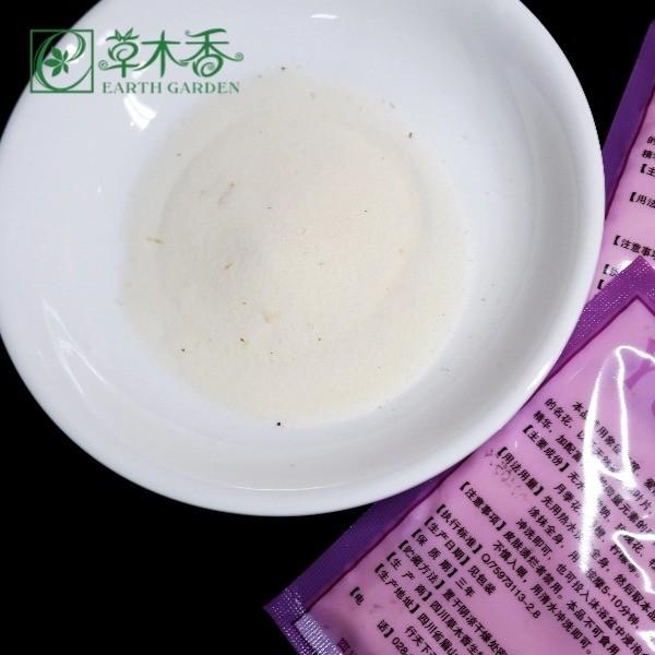 Quality Jasmine Milk Bath Soak Powder Calming Foot Bath Salt For Stress Relief Glowing for sale