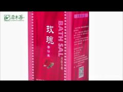 분홍색 천연 식물 발 목욕 소금 28g×40팩 피부 백화 스파 목욕 소금