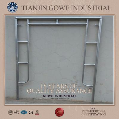 China Hot Dipped Galvanized Frame Scaffolding System For Construction for sale