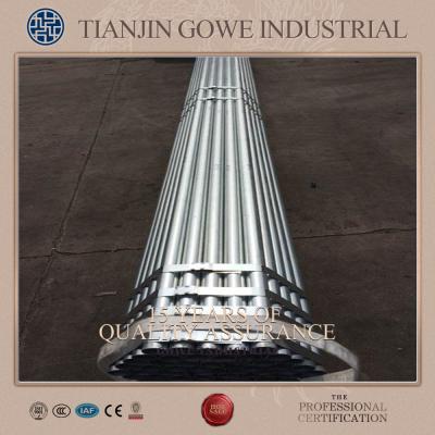 China Hot Dipped Galvanized Pipe erw steel pipes Q235 / Q345 48.3 * 3.2 mm * 6m for sale