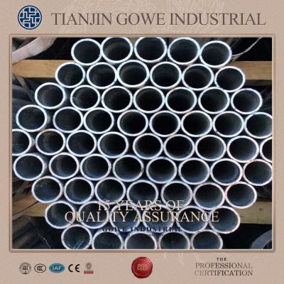 China BS1139 ERW Q235 hot dip galvanized steel pipe for frame type scaffolding for sale