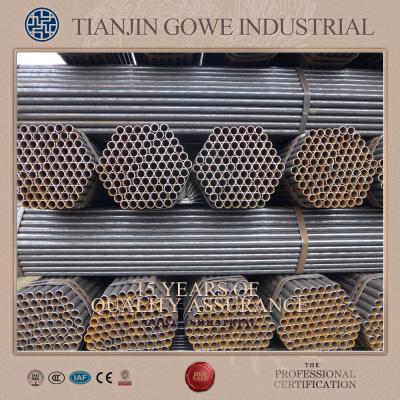 China Cuplock System Scaffolding steel pipe Black Surface Treatment for sale