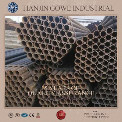 China Q235 / Q345 Scaffolding Tube BS 1139 EN 10219 ERW MS Pipe  48.3 * 4.0 mm * 6m for sale