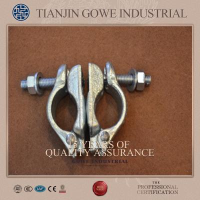 China Electric Galvanized Drop forged swivel coupler / scaffold couplers for sale