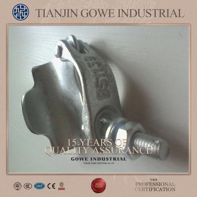 China Carbon Steel Scaffolding Putlog Coupler / Scaffold Tube Clamps for sale