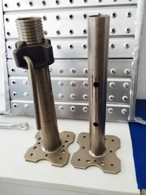 China Custom Square plate adjustable support props / scaffold props for sale