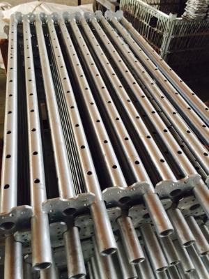 China Adjustable steel heavy duty acrow props Pre - galvanized  Surface for sale