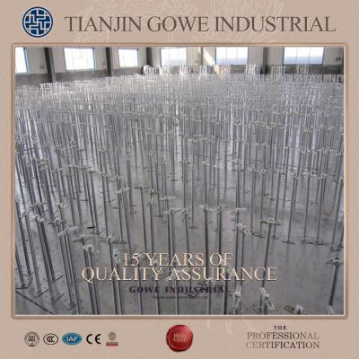 China Steel Solid / Hollow Scaffolding Adjustable Base Jack for Construction for sale