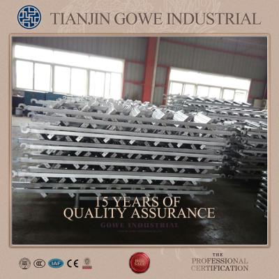 China Gas industry Metal Scaffold Planks , scaffold staircase  450*1829*1725*2515 mm for sale
