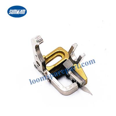 China Tsudakoma Loom Spare Parts Right Copper Scissors Scrap Edge Scissors Assembly Towel Machine for sale