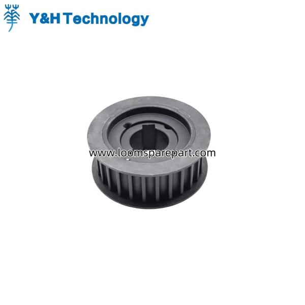 Quality Weft Selector Synchronous Belt Pulley Upper 27 Teeth PNO66114 For SMIT Loom Spare Parts for sale