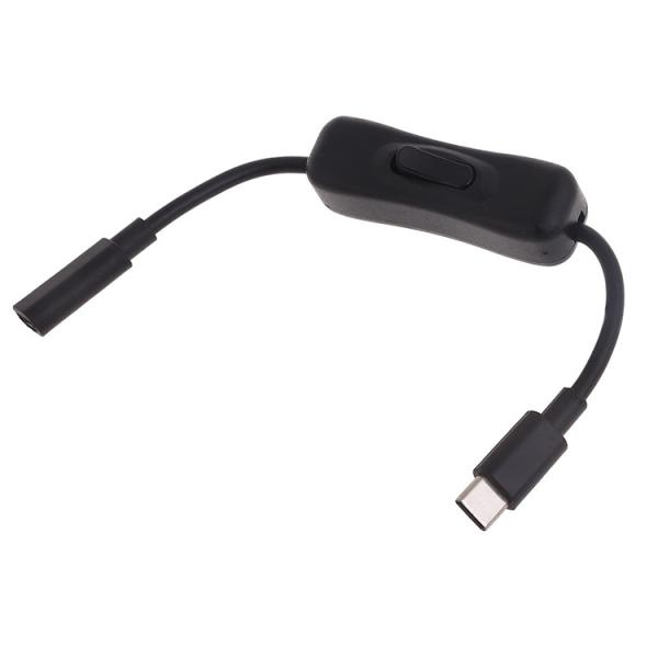Quality Male to Female USB Type C to C Switch on off Data Charging Extension Cable for for sale