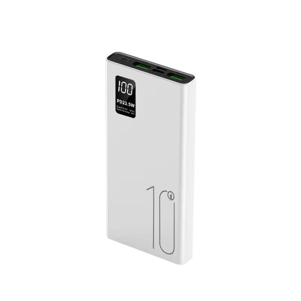 Quality Outdoor Portable 10000mah PowerBank LED Display PD QC3.0 22.5W Fast Charge Slim Power Banks 10000mAh USB-C Charger for iphone 15 for sale