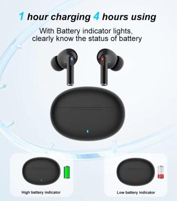 China Ipods Pro Tws Earphones Wireless 2024 In Ear Headphone Noise Cancelling Hifi Sport Mini Blue Tooth Earbuds for sale