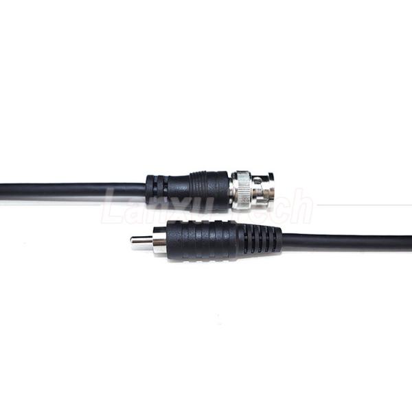 Quality BNC Male to RCA Male AV Extension Cable for CCTV Camera for sale