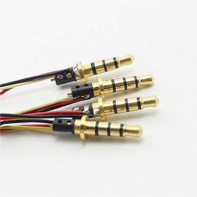 China Cable de conector de conector de 1.25 mm de 3.5 mm TRRS de audio a 3 pines en venta