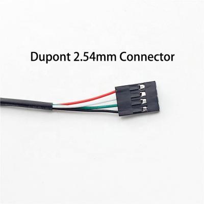中国 カスタム4ピンデュポン 2.54mmからモレックス 1.25mmピッチコネクタワイヤーハーネスアセンブリケーブル 販売のため
