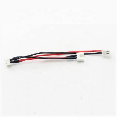 China Customization 1 to 2 Splitter JST XH 2.54mm Connector Wire Harness Assembly Cable for sale