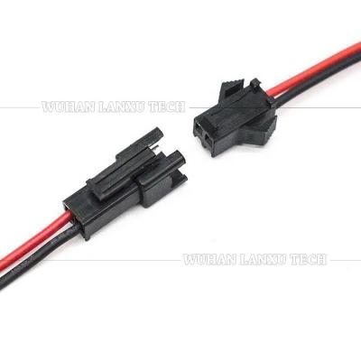 China 2 3 4 Pin SM 2.54mm Connector Male to Female Socket Assembly Cable for GPS LED Light for sale