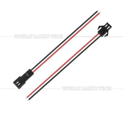 China 2 3 4 Pin SM 2.54mm Connector Male to Female Socket Assembly Cable for GPS LED Light for sale