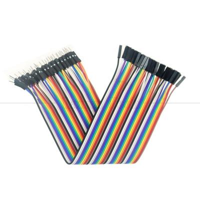 中国 20cm 40 PIN 男性から女性 デュポント ブレッドボード GPIO ラスベリーパイ ジャンパーワイヤケーブル 販売のため