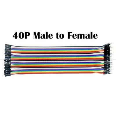 中国 20cm 40 PIN 男性から女性 デュポント ブレッドボード GPIO ラスベリーパイ ジャンパーワイヤケーブル 販売のため