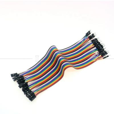 中国 20cm 40 PIN 男性から女性 デュポント ブレッドボード GPIO ラスベリーパイ ジャンパーワイヤケーブル 販売のため