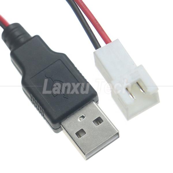 Quality USB Type A Male to JST XH 2.54 Pitch 2 Pin Female Socket Cable for sale
