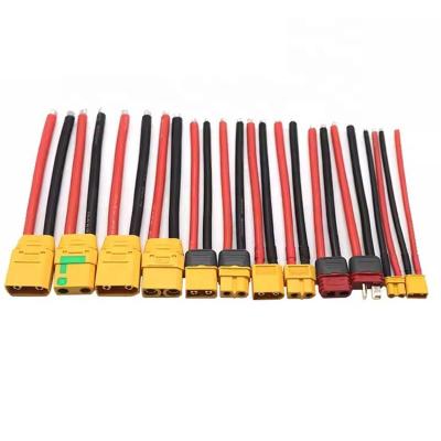 Cina 12AWG 16AWG 100mm 150mm 200mm XT30U XT60 XT60H XT90 connettore maschio femmina a fili spogli in vendita