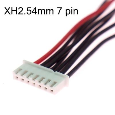 China Silicone Wire JST XH 2.5mm 2s 3s 4s 5s 6s 7 Pin Lipo Battery Balance Lead Extension Charger Cable for sale