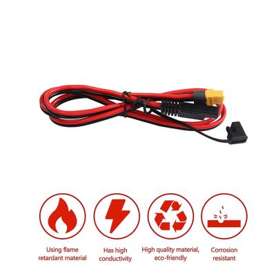 中国 12AWG SAE から XT60 接続器 アダプタ 拡張ケーブル 太陽光発電所 リポ電池 販売のため