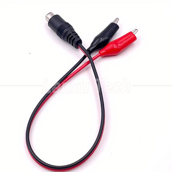 Quality RCA Female AV to Alligator Clips Cable for Speaker for sale