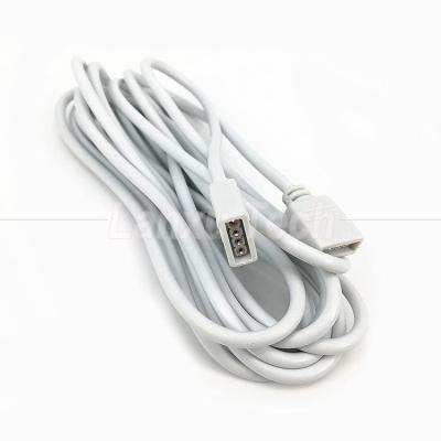 China Female to Female 4 Pin RGB Plug Connector Extension Cable for 5050 3528 2835 LED Strip Light for sale