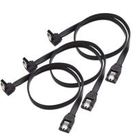 China 6Gbps 90 Degree Right Angle SATA Cable 40cm for HDD SSD Hard Disk Data Transfer for sale