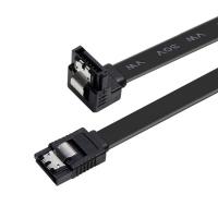 China 6Gbps 90 Degree Right Angle SATA Cable 40cm for HDD SSD Hard Disk Data Transfer for sale