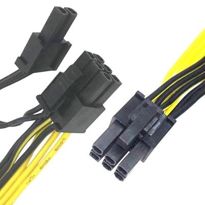 China PCIE 6 pin a 8 pin GPU ATX Cartão gráfico de vídeo PCIE PCI Express cabo de alimentação à venda
