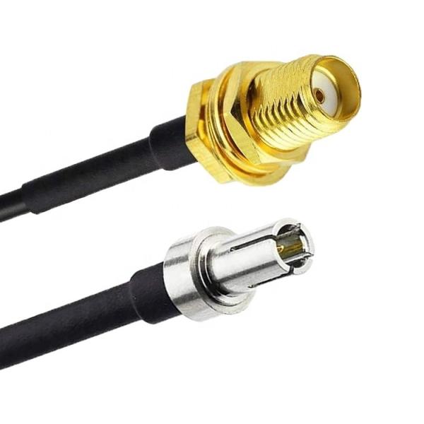 Quality Custom TS9 to SMA Female Connector Antenna Adapter RF Coaxial Cable for sale
