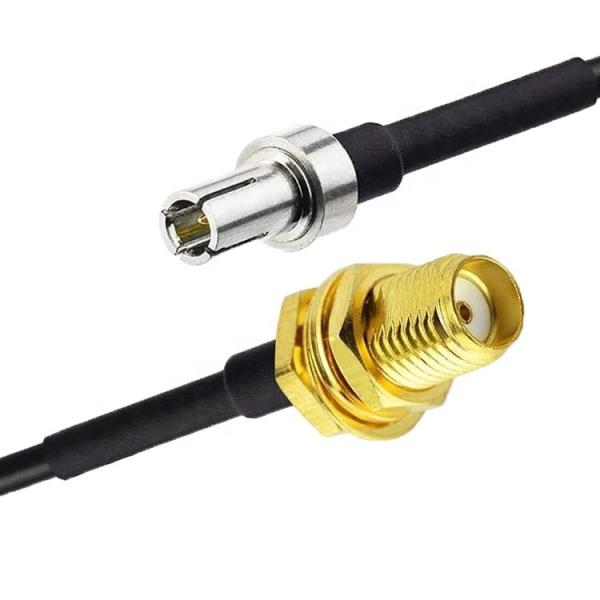 Quality Custom TS9 to SMA Female Connector Antenna Adapter RF Coaxial Cable for sale