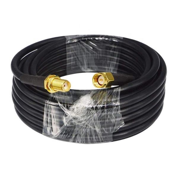 Quality Male to Female RG174 RG178 RG316 RG58 Assembly RF Jumper Antenna Coaxial Cable for sale