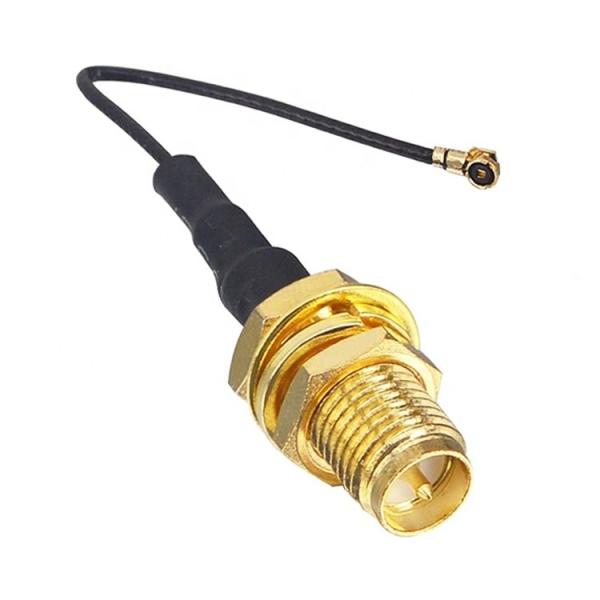 Quality UFL to SMA M.2 NGFF IPX IPEX MHF4 to RP SMA Female RF Pigtail WiFi Antenna for sale